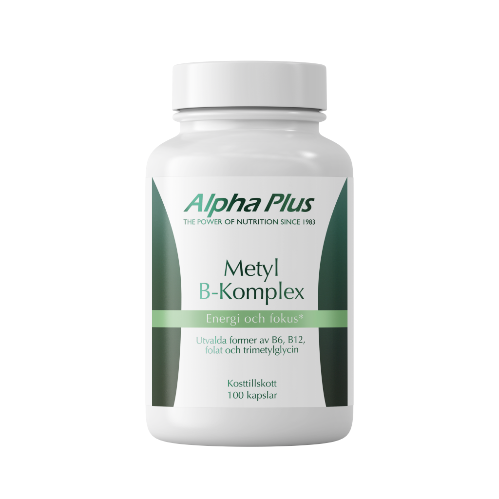 Metyl B-komplex 100 kap | Alpha Plus